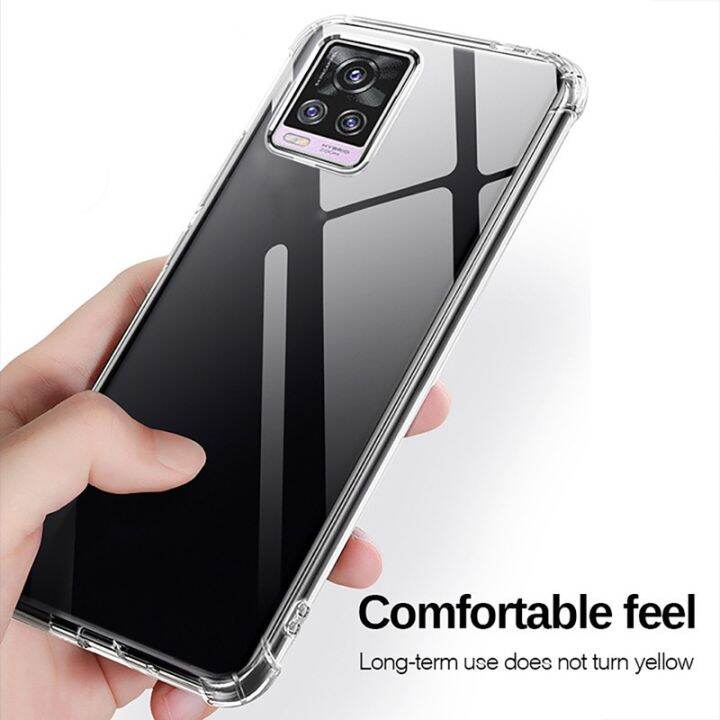 Soft Shockproof Clear Case VIVO V29 V27 V27e V25 V25e V23 V23e V21 V21e ...