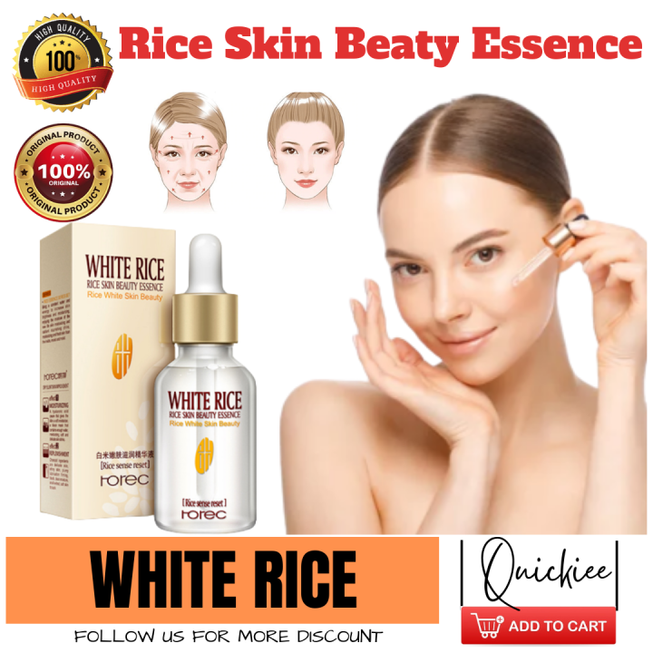 White Rice Extract Face Serum Tender Anti Aging White Rice Skin