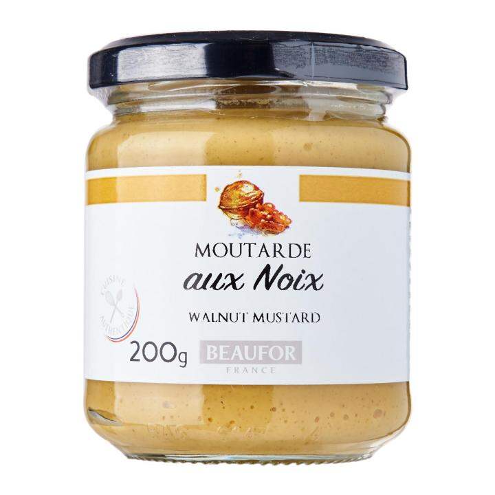 โบฟอร์ วอลนัท มัสตาร์ด 200กรัม จากฝรั่งเศส - Beaufor Walnut Mustard ...