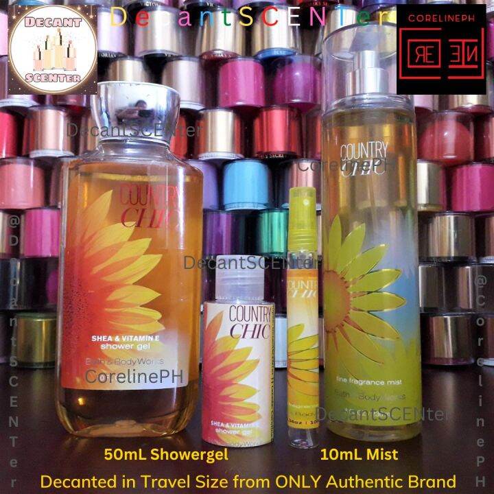 Country Chic Mist/Showergel in Travel Sizes | Lazada PH