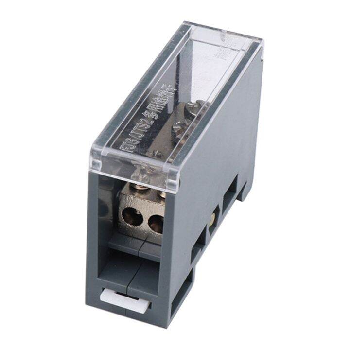 Terminal Block Din Rail Distribution Box Electric Wire Connector One in Multiple out Junction ...