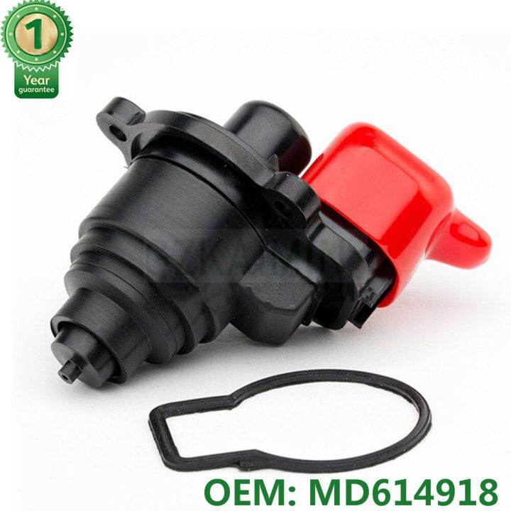 วาล์วควบคุมอากาศเดินเบาสำหรับ Mitsubishi Pajer MD614918 MD614713 ...