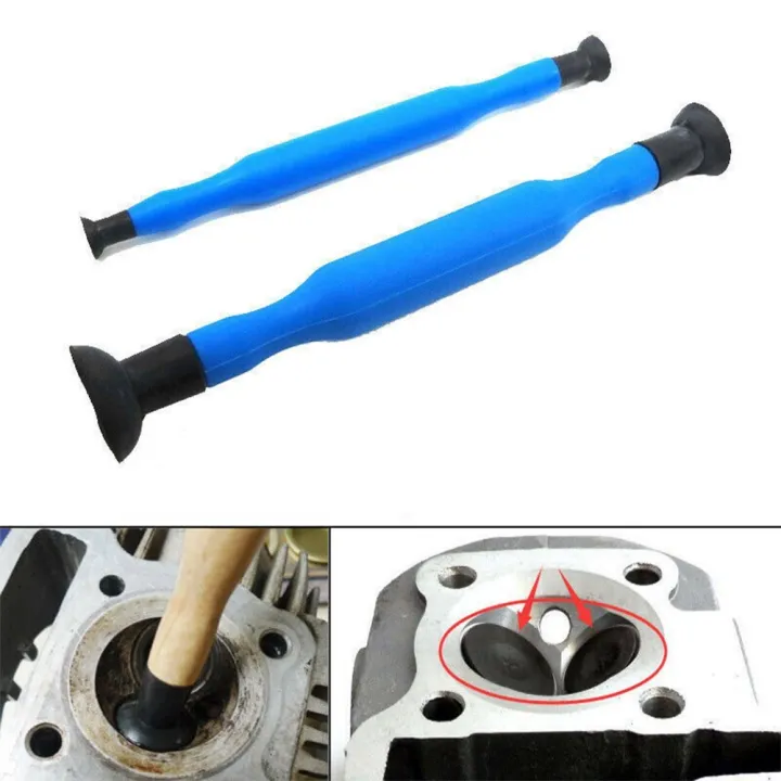 2pcs Valve Lapping Compound Tool Lapper Grinding Kit Hand Grinder Blue ...