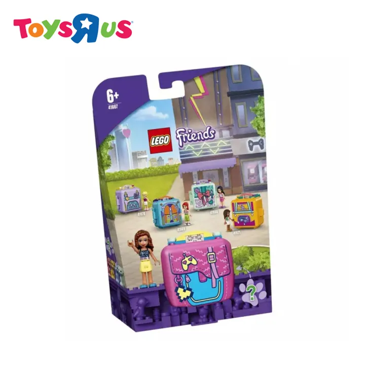 LEGO® Friends 41667 Olivia's Gaming Cube, Age 6+, Building Blocks, 2021 ...