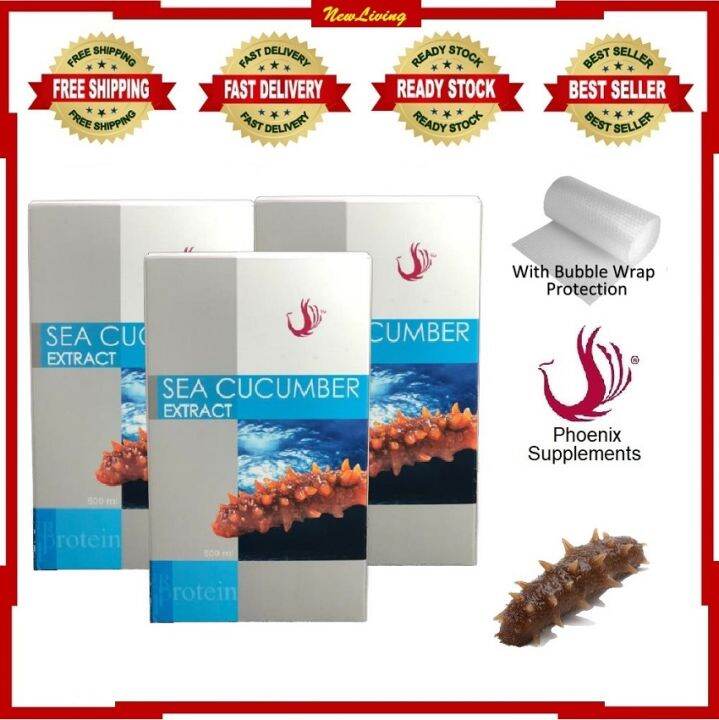 PHOENIX Sea Cucumber Gamat Extract 500ml x 3 Bottle | Lazada