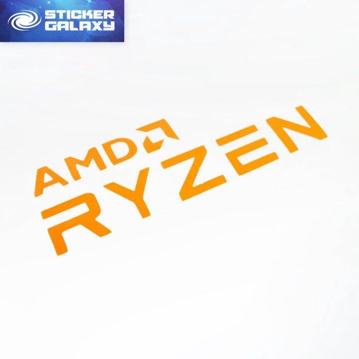 AMD RYZEN PC gamer vinyl sticker decal for pc case laptop phone tablet ...