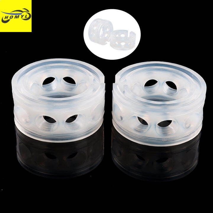 Homyl 1 Pair Transparent Universal Car Shock Absorber TPE Spring ...