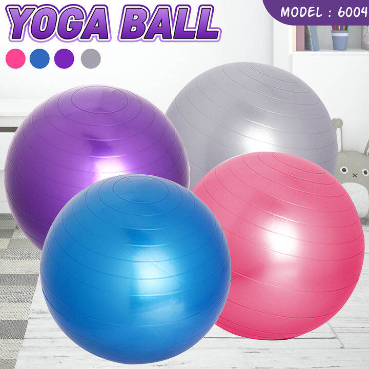 Yoga Ball Anti Burst Exercise Aerobic Fitness 65and45cm With Air Pump