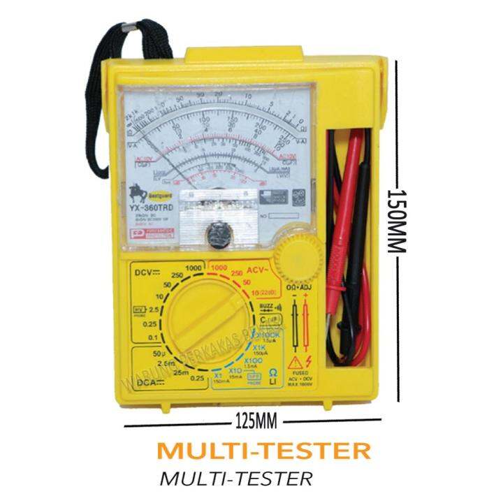 PROMO TERBAIK !!!Bestguard Multimeter Multitester Multi Tester Avo ...