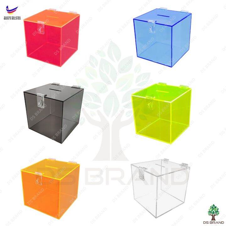 Tinted Color Donation / Money Box. Made from Grade A Material (150m ...