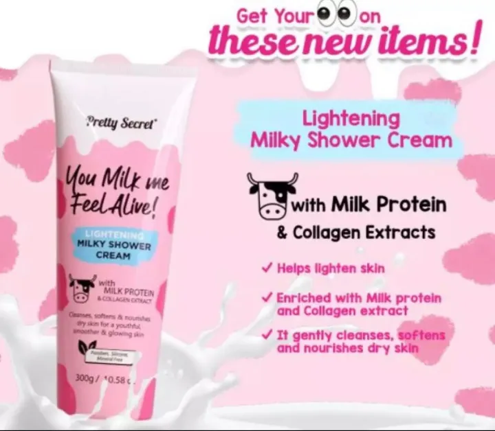 Pretty Secret Lightening Shower Cream 300g | Lazada PH