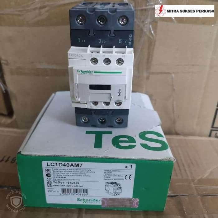 Schneider Kontaktor / Contactor TeSys D LC1D40 220V / LC1D40AM7 ...
