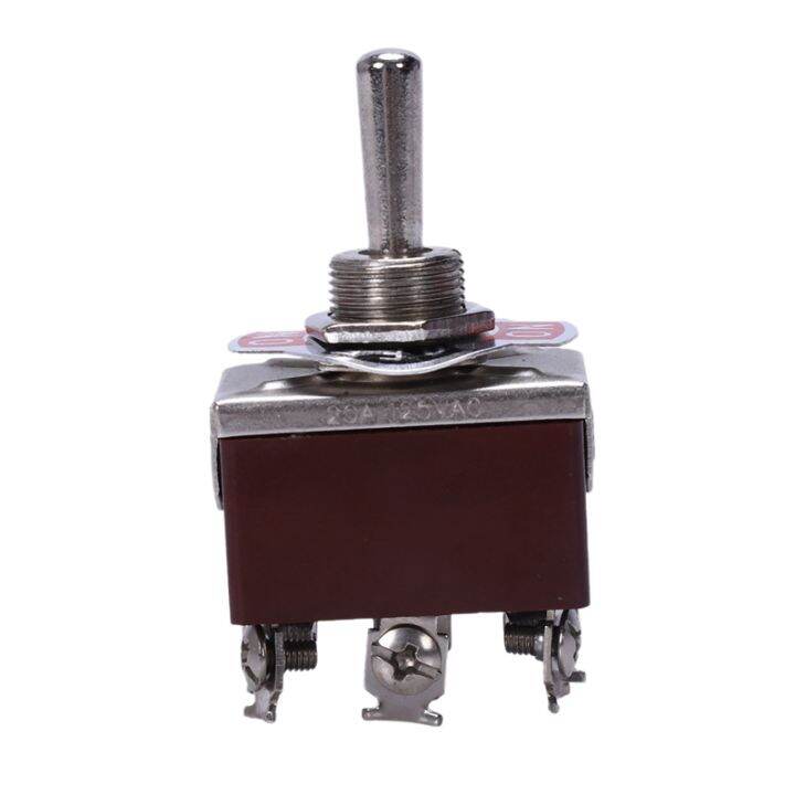 AC 250V/15A 125V/20A ON/OFF/ON 3 Position DPDT Momentary Toggle Switch ...