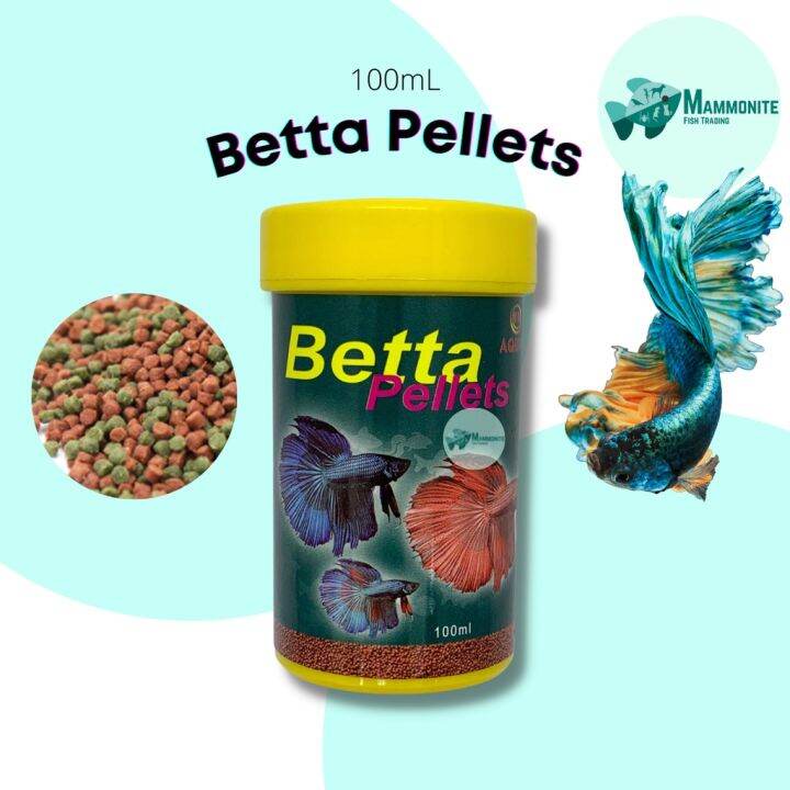 Aquarium Fish AQUAV Betta Food Pellets Tropical Granules 100mL | Lazada PH