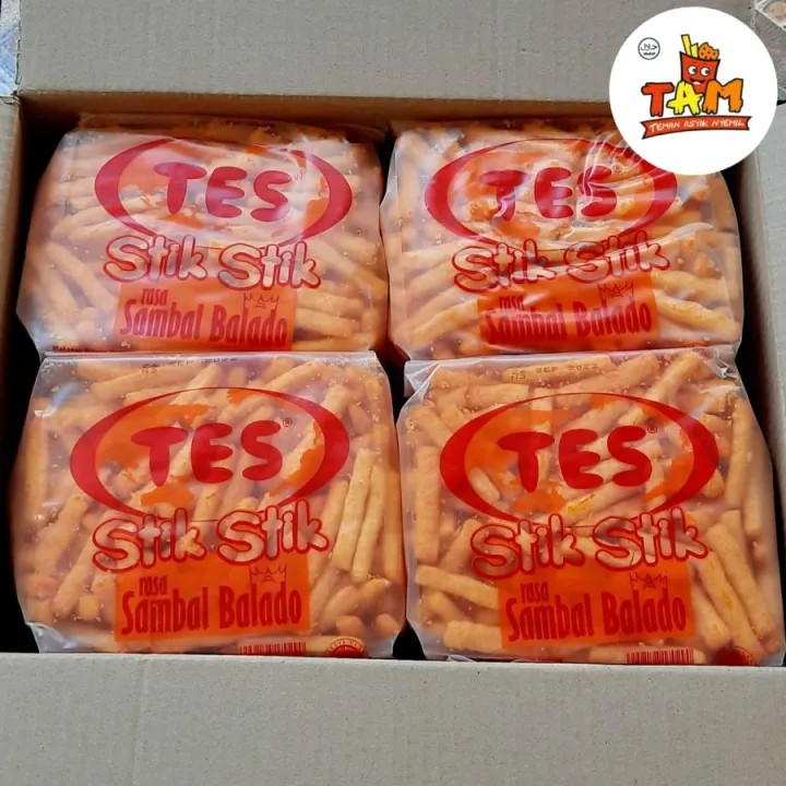 Stik TES rasa Sambal Balado 225 Gram - Tam Snack | Lazada Indonesia