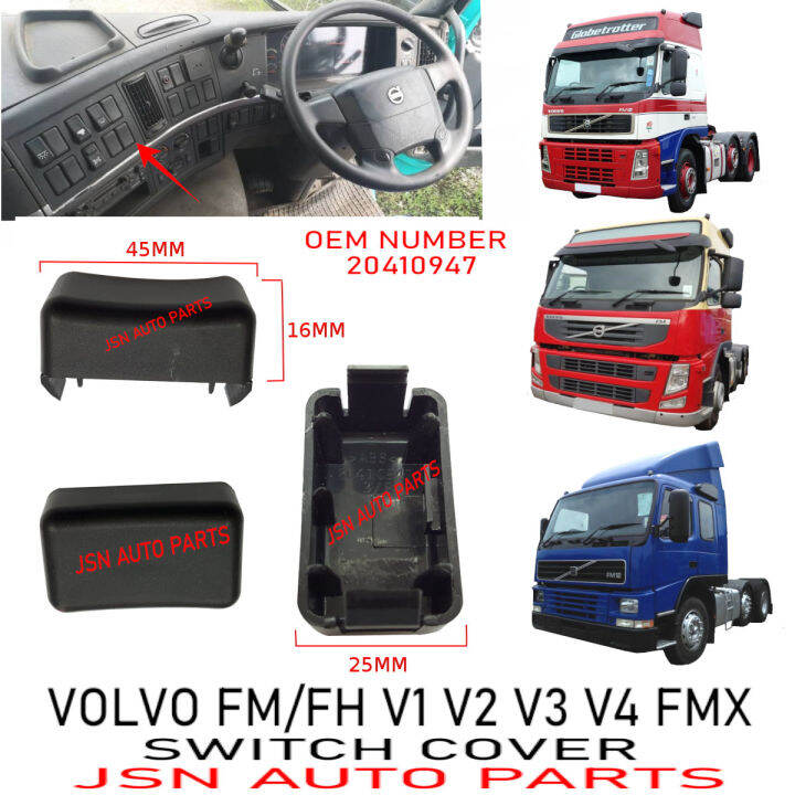 J15S14 SWITCH COVER VOLVO TRUCK FM/FH FM10 FM12 V1 V2 V3 V4 FMX ...