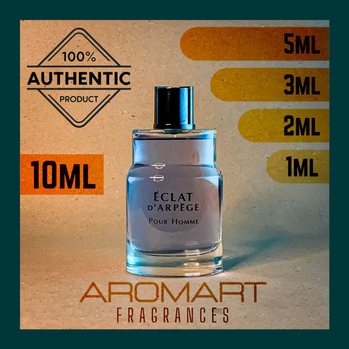 DECANT Lanvin Eclat d'Arpege EDT [1ml 2ml 3ml 5ml 10ml] Perfume for Men Not Full Bottle/Takal ...