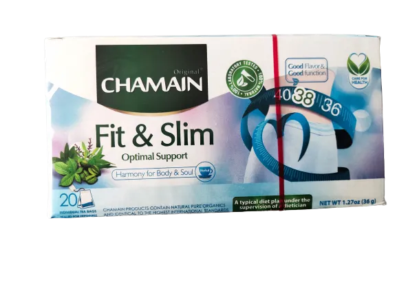 Herbal Tea (FIT & SLIM) CHAMAIN Green Tea imported from Syria (20 tea ...