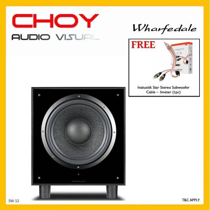 Wharfedale SW-12 12" Powered Subwoofer | Lazada