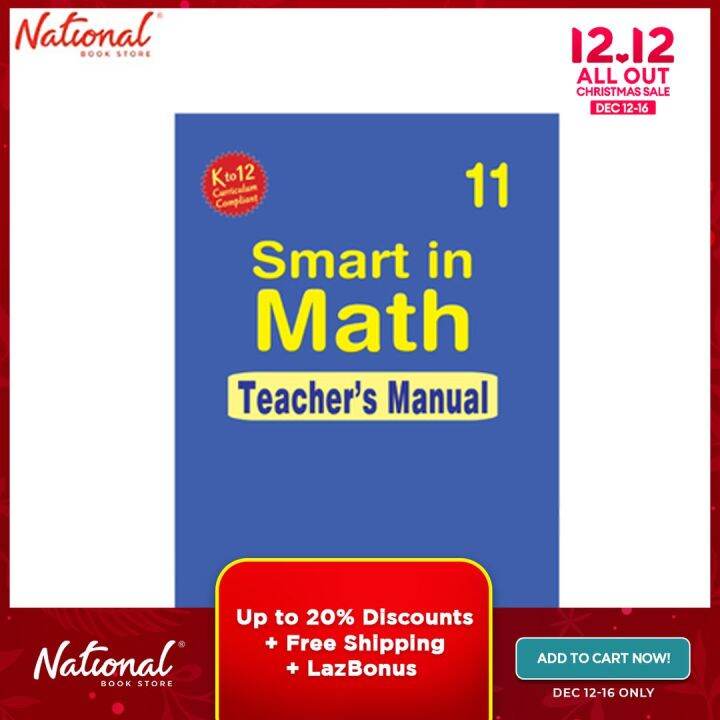 Smart In Math 11- K-12 (Bkp. Ed) With Teacher's Manual | Lazada PH