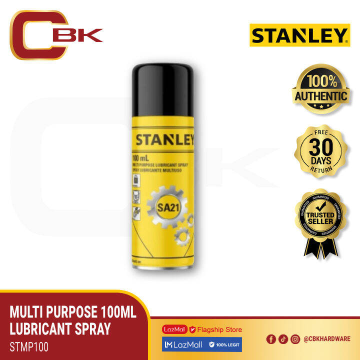 STANLEY STMP100 MULTI PURPOSE LUBRICANT SPRAY 100ML - YELLOW | Lazada PH