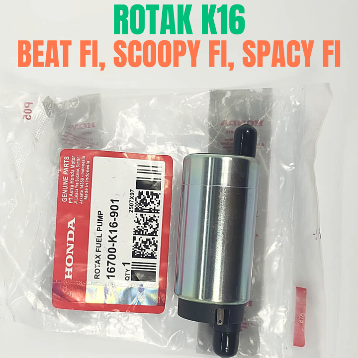 ROTAK INJEKSI K16 MOTOR HONDA BEAT FI SCOOPY FI SPACY FI KUALITAS ...
