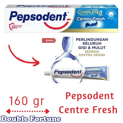 PEPSODENT COMPLETE 8 CENTRE FRESH 160g | Lazada Indonesia
