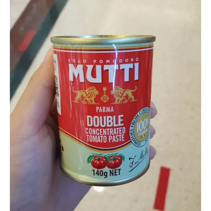 ลดเฉพาะวันนี้ มะเขือเทศบดละเอียด เข้มข้นสุดๆ Mutti Double Concentrated Tomato Paste 140g ...
