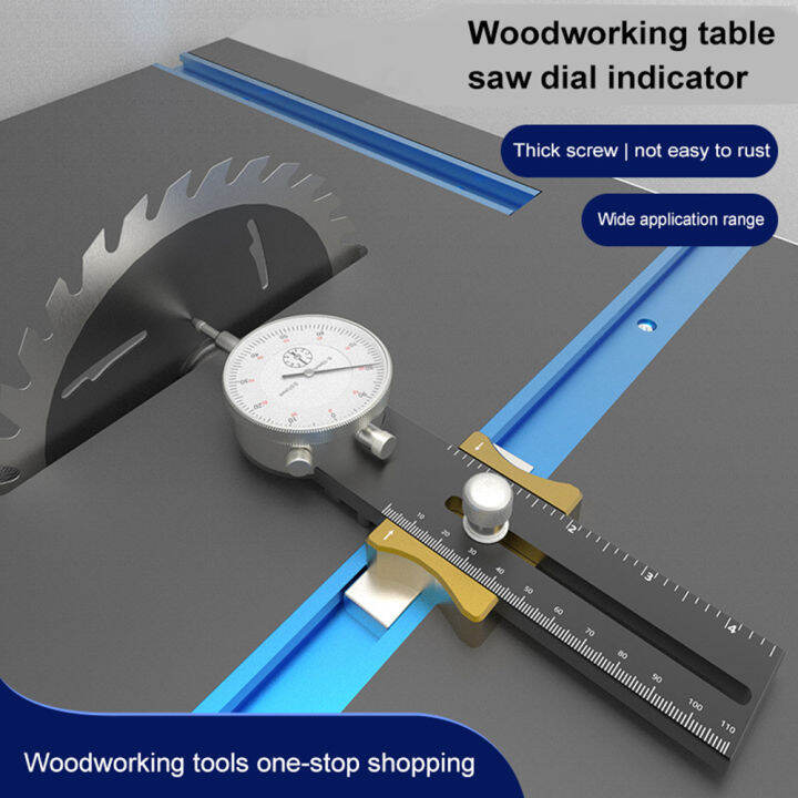 XIUYI เกจวัดอะลูมินัมอัลลอยเลื่อยตั้งโต๊ะ,อุปกรณ์ปรับระดับ0-10มม. ...
