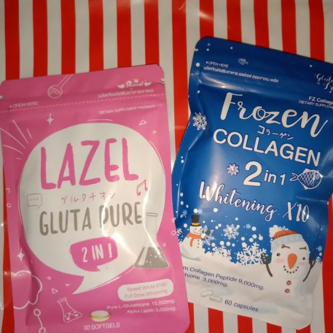 Frozen Collagen and Lazel Glutathione | Lazada PH