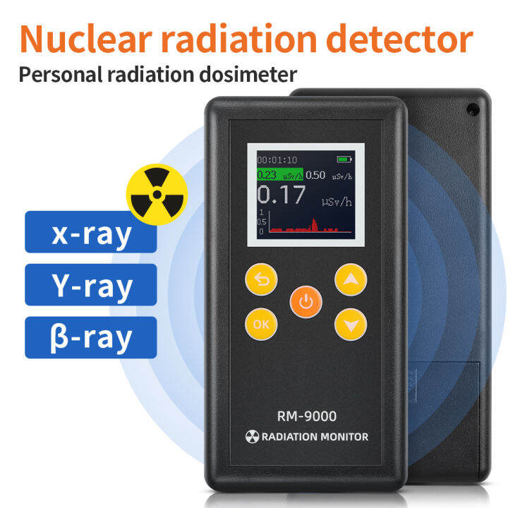 Nuclear Radiation Detector Personal Dosimeter RM9000 Geiger Counter ...