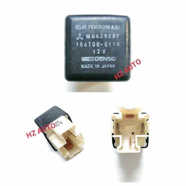 100% ORIGINAL MITSUBISHI RELAY DENSO 4PIN RELAY POWER ISO N.O 12V ...