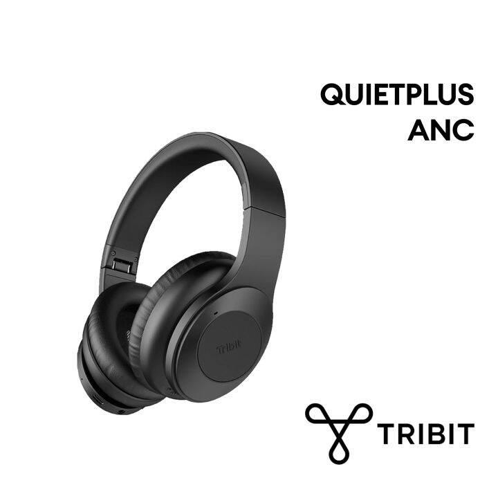 Tribit QuietPlus 100 Bluetooth Wireless Over The Ear Headphone With ...