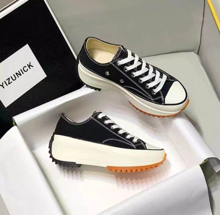 166800C Conversee Run Star Hike High Top black white Gum | Lazada PH