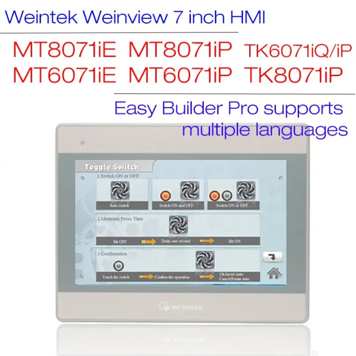 Weinview Weintek TK6071IQ Mt8071ip Mt8071ie Mt6071ie Mt6071ip Tk8071ip ...
