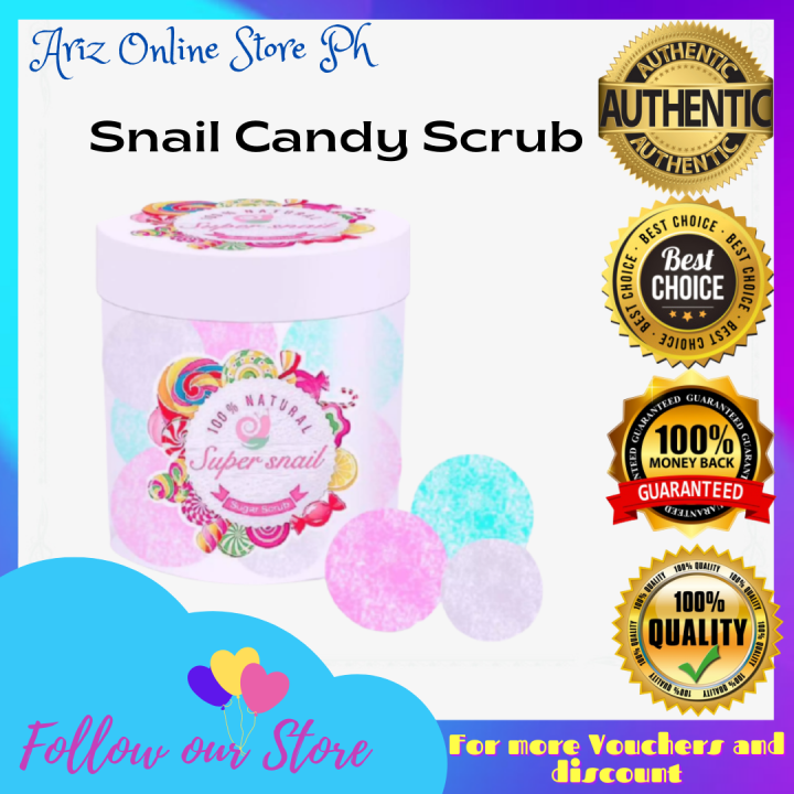 Original Snail Candy Scrub Buy1Take1 - Whitening and Moisturizing ...
