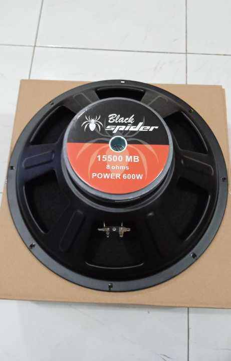 Speaker Black Spider 15 Inch 15500 Full Range Black Spider 15 Inch BS ...