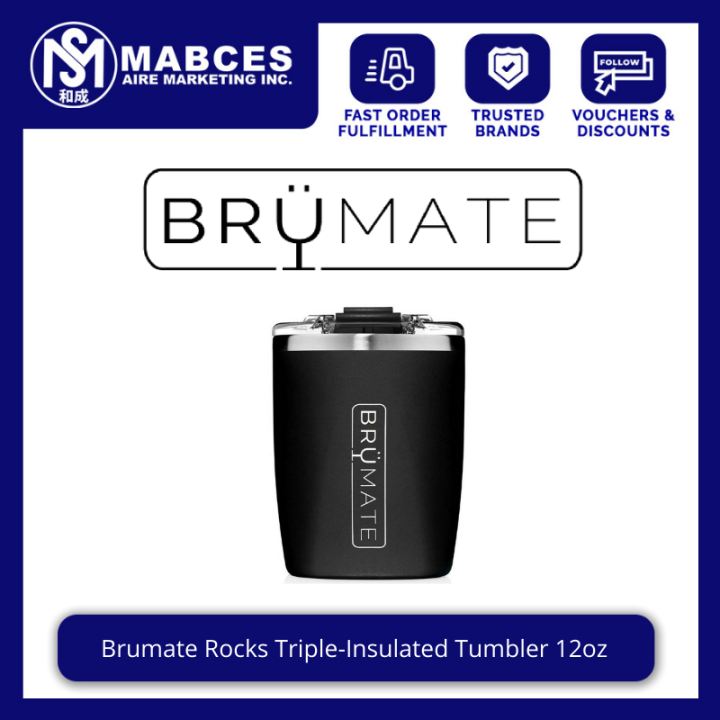 Brumate Rocks Triple-Insulated Tumbler 12oz | Lazada PH
