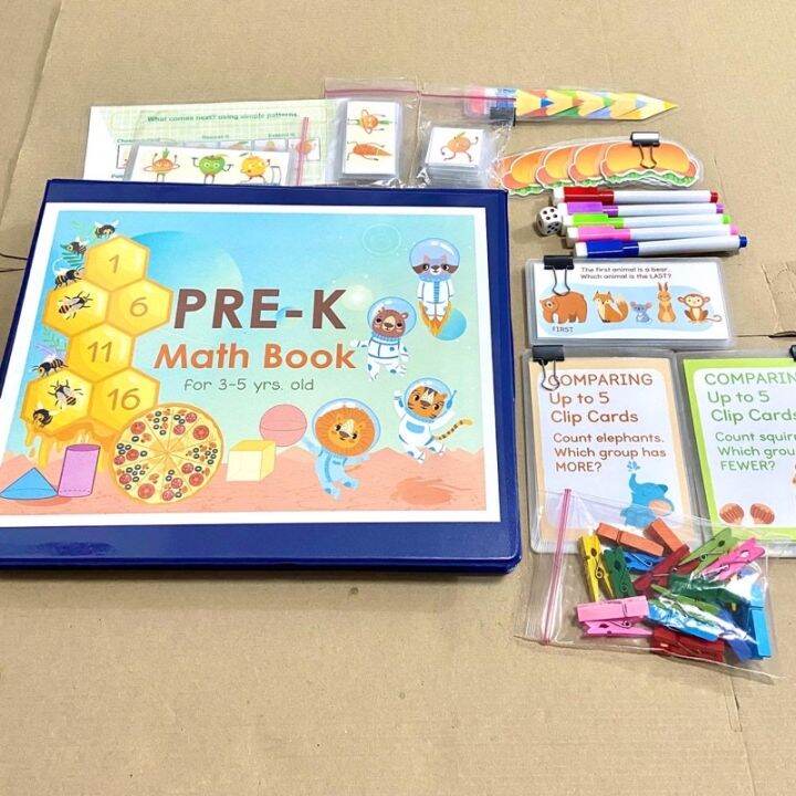 PRE-K MATH BUSY BOOK (for 3-5 yrs. | Lazada PH