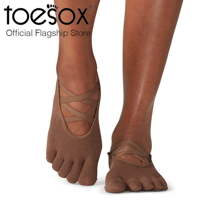 ToeSox โทซอคส์ ถุงเท้ากันลื่นปิดนิ้วเท้า รุ่น Elle (Spring 2022 ...