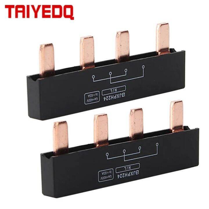 Busbar 2p 4 Pole 63a Air Switch Terminal Block Pure Copper Circuit Breaker Mcb Pin Type Lazada Ph