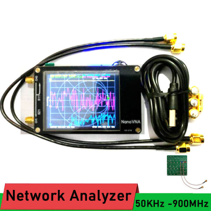 NANOVNA Vector Network Analyzer คลื่นสั้น HF VHF UHF เครื่องวิเคราะห์เสาอากาศ Standing Wave ...