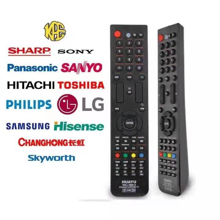 Huayu RM-L1098+8 Universal LED/LCD Remote Control | Lazada PH