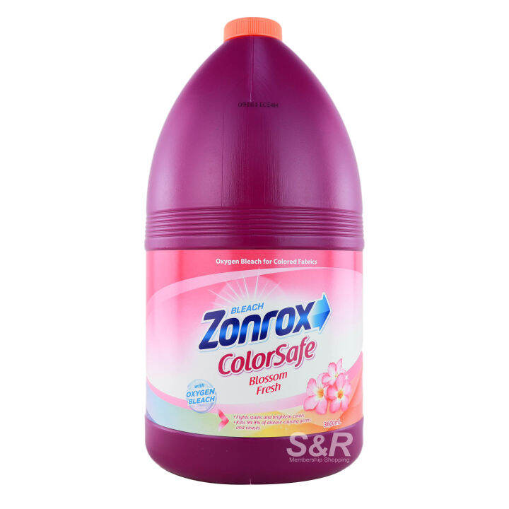 Zonrox Color Safe Blossom Fresh Bleach 3.6L | Lazada PH