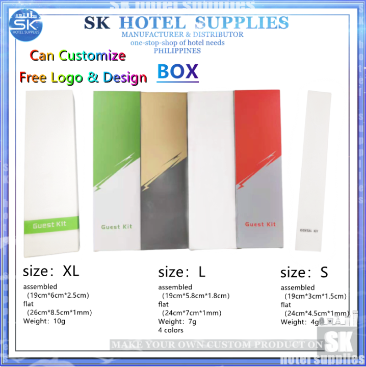 【sk hotel supplies】GUEST KIT BOX ONLY (Good for Dental Clinic, Hotels ...