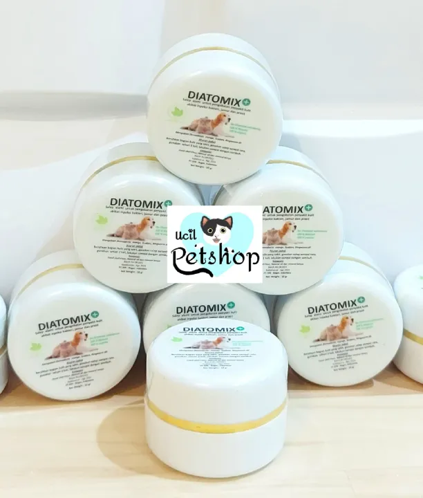 Diatomix Salep Jamur Kucing dan Demodex pada Anjing 10gr | Lazada Indonesia