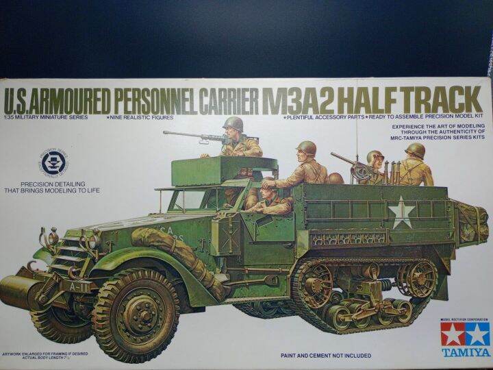 1/35 M3A2 Personnel Carriage Half track car Tamiya #35070 เคยประจำการใน ...