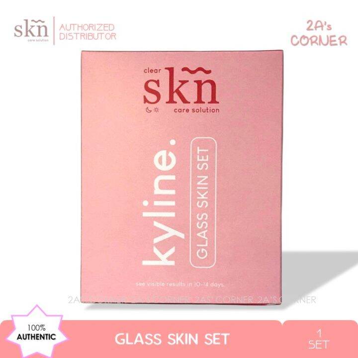 SKN Kyline Glass Skin Facial Set | SKN Care Solution | Lazada PH