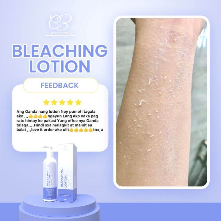 FDA Approved Bleaching Lotion Whitening micro peeling effect - Clarity ...
