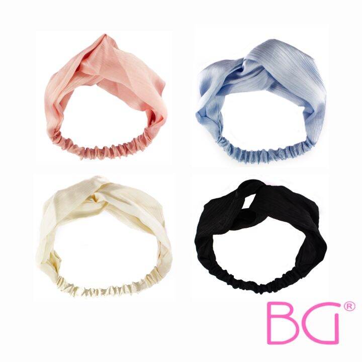 BROADWAY GEMS Hair Turban Overlap Assorted Design (TU90325-17) | Lazada PH